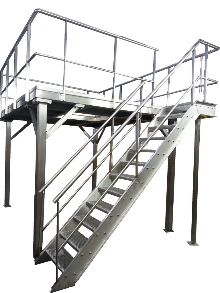 Plateforme inox - Fabrication sur mesure - BTSI