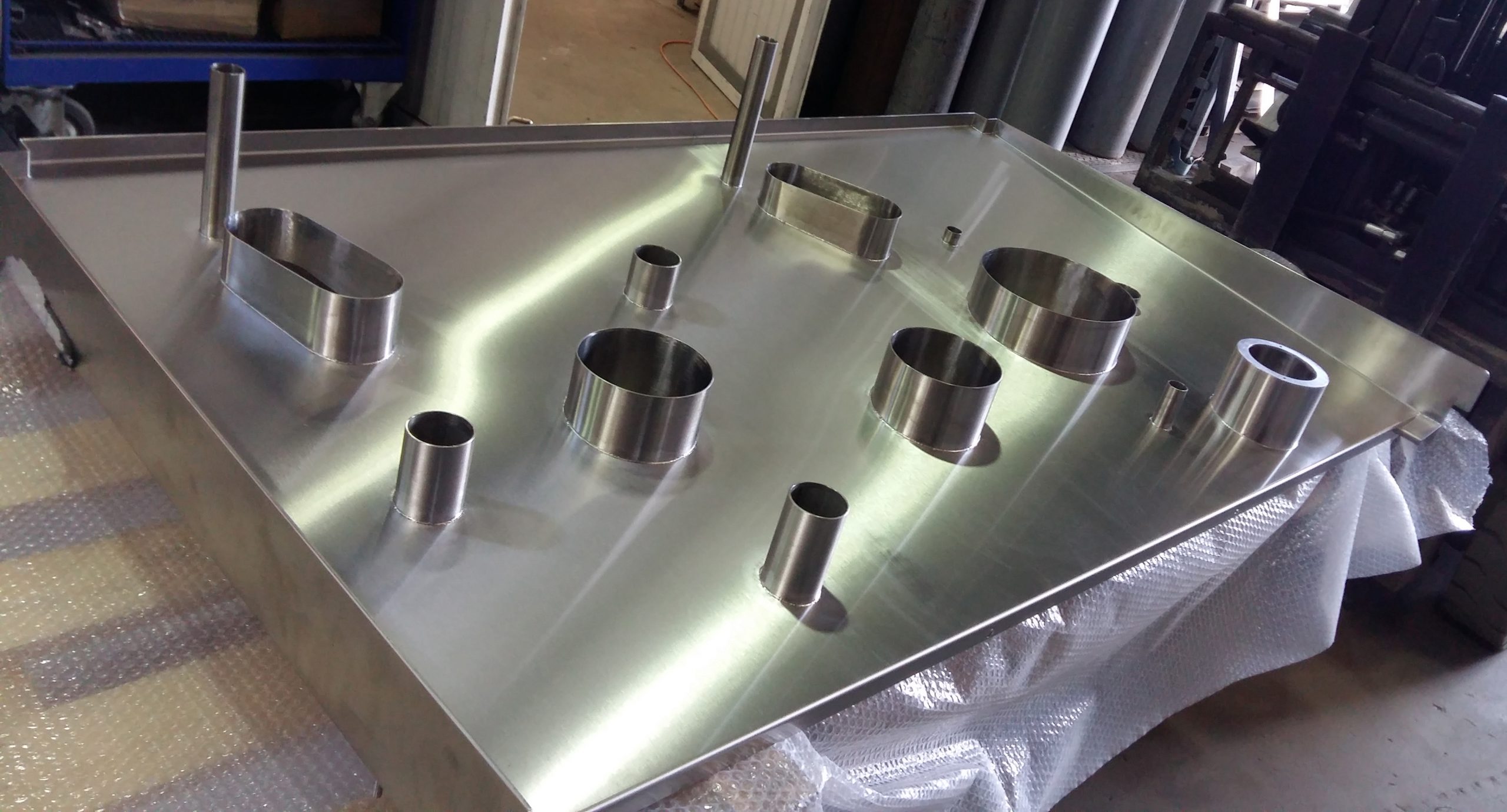 Carter inox - Fabrication sur mesure - BTSI
