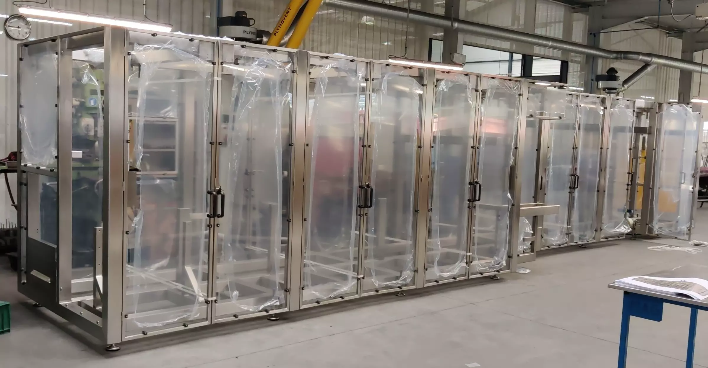 Châssis machine inox - Fabrication sur mesure - BTSI